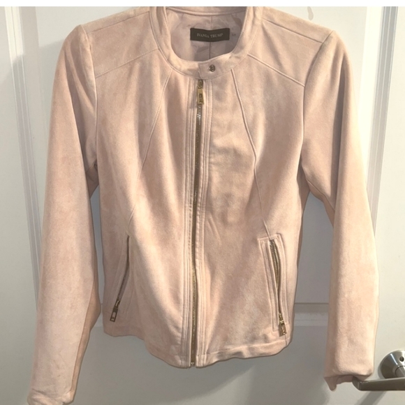 Ivanka Trump | Jackets & Coats | Ivanka Trump Jacket Suede | Poshmark